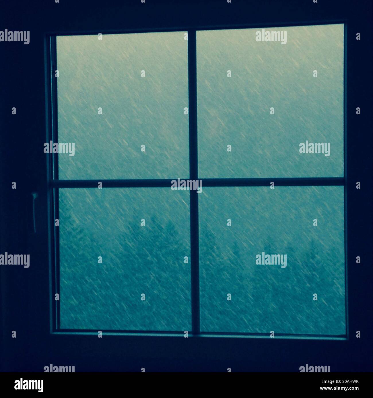 Snowing window hi-res stock photography and images - Alamy