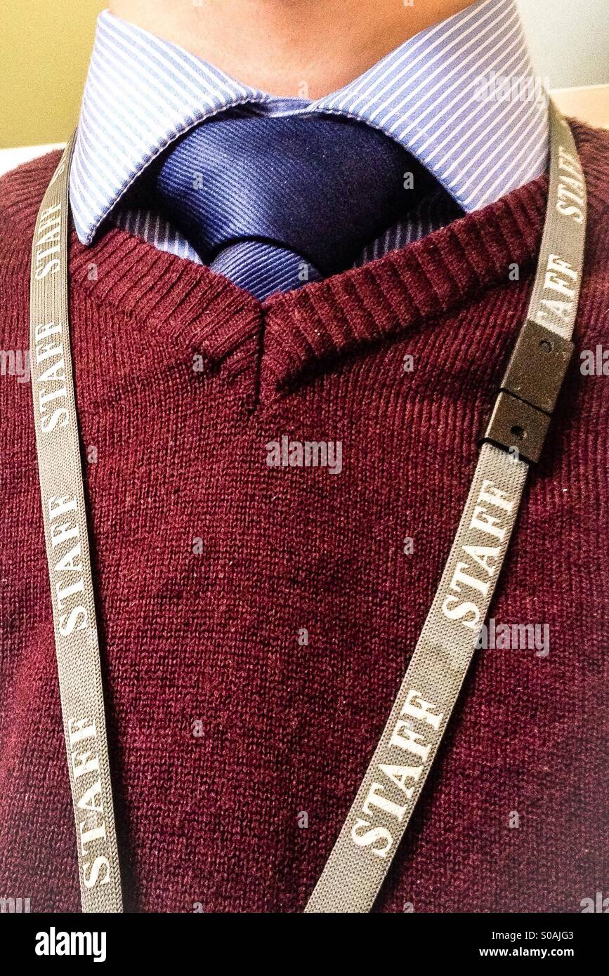 Tie around neck hi-res stock photography and images - Alamy