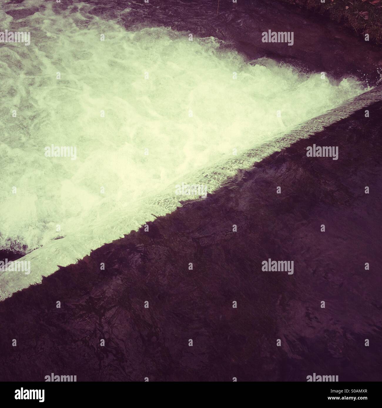 Water running over hi-res stock photography and images - Alamy