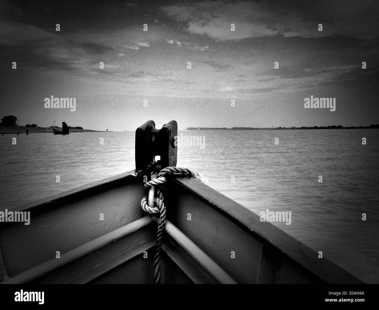 View from boat Stock Photo - Alamy