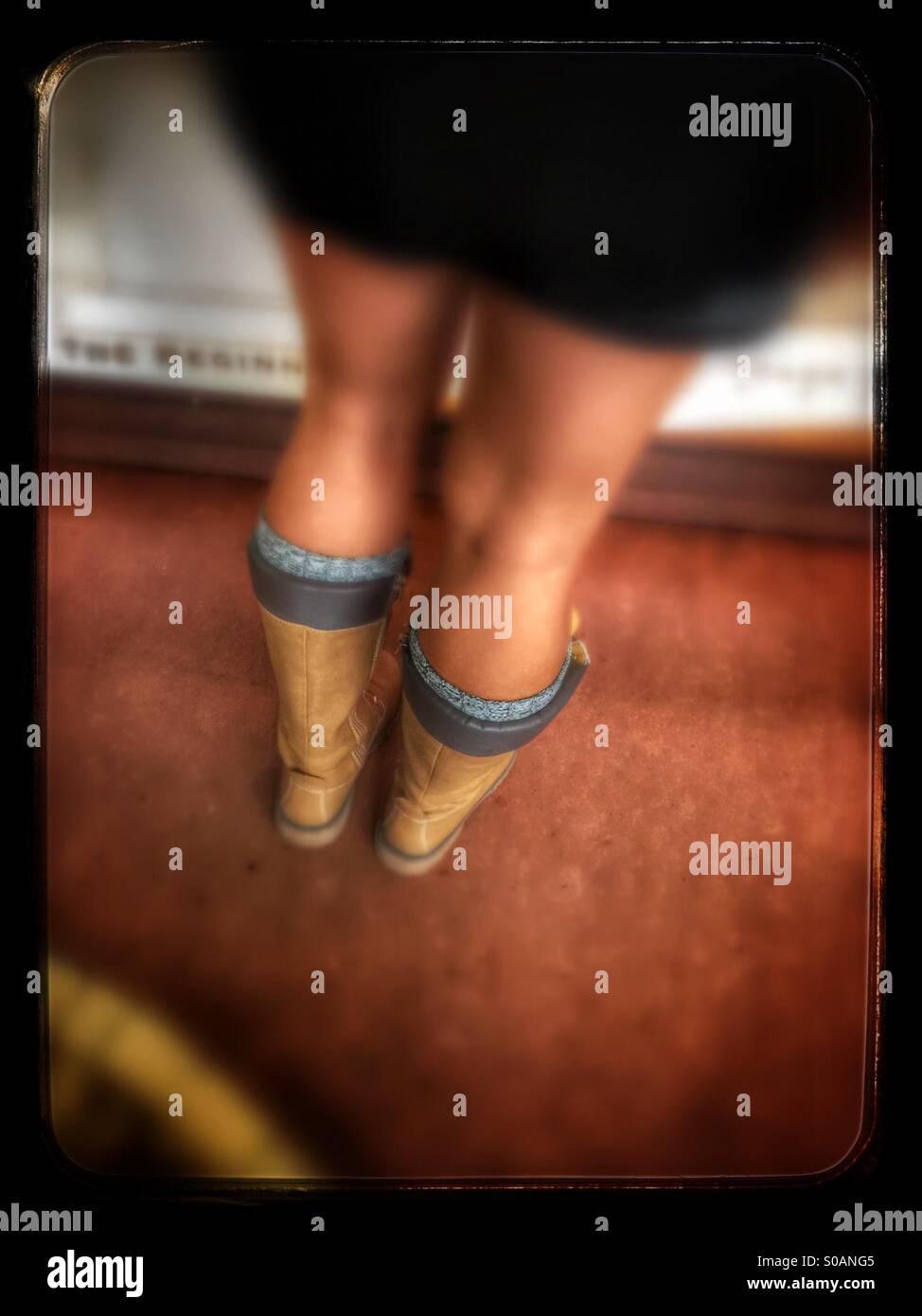 Girl boots hi-res stock photography and images - Alamy