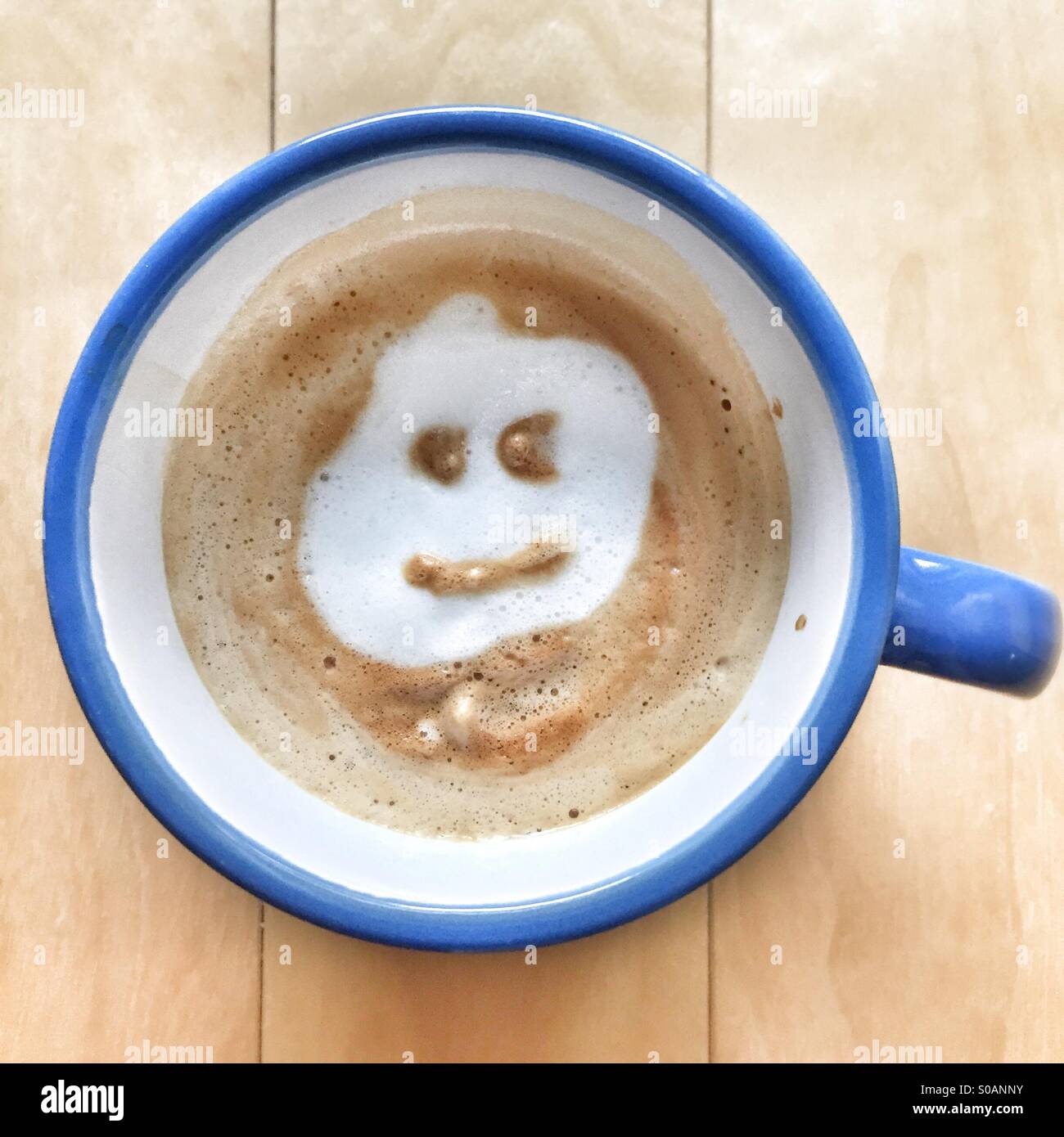 Smiley face coffee hi-res stock photography and images - Alamy