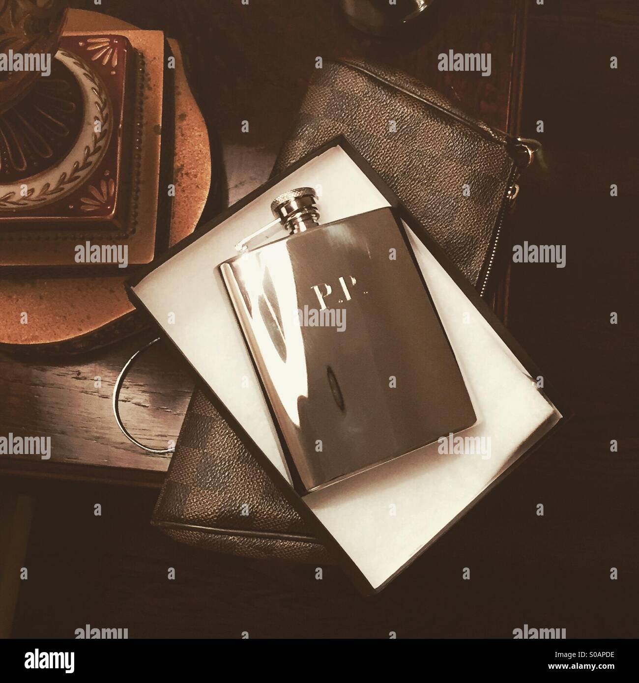 Whisky Flask High Resolution Stock Photography and Images - Alamy