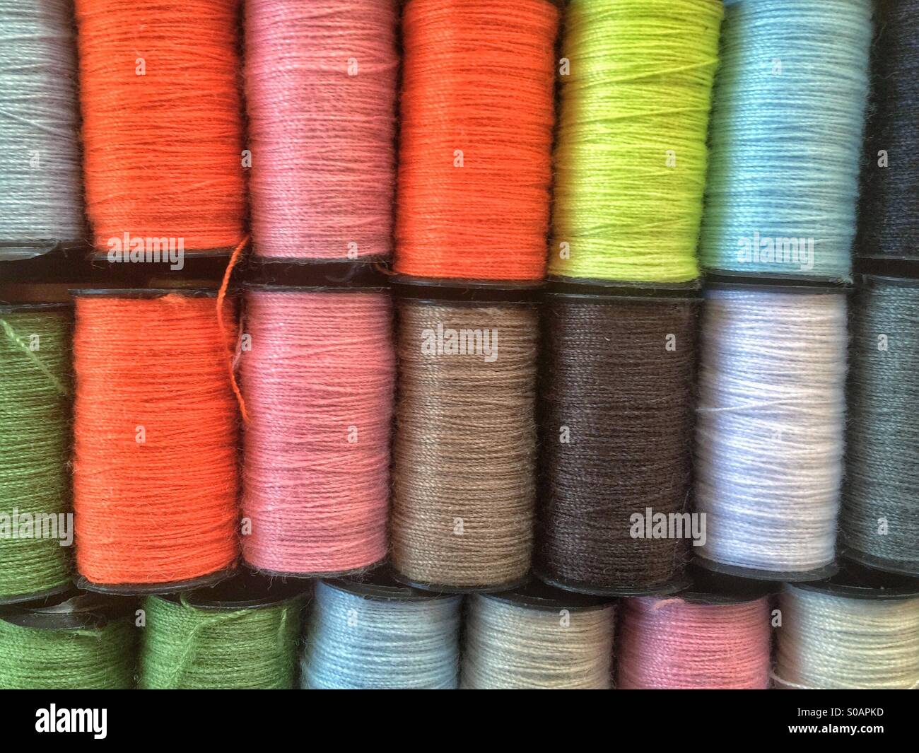 Bobbins of cotton hi-res stock photography and images - Alamy