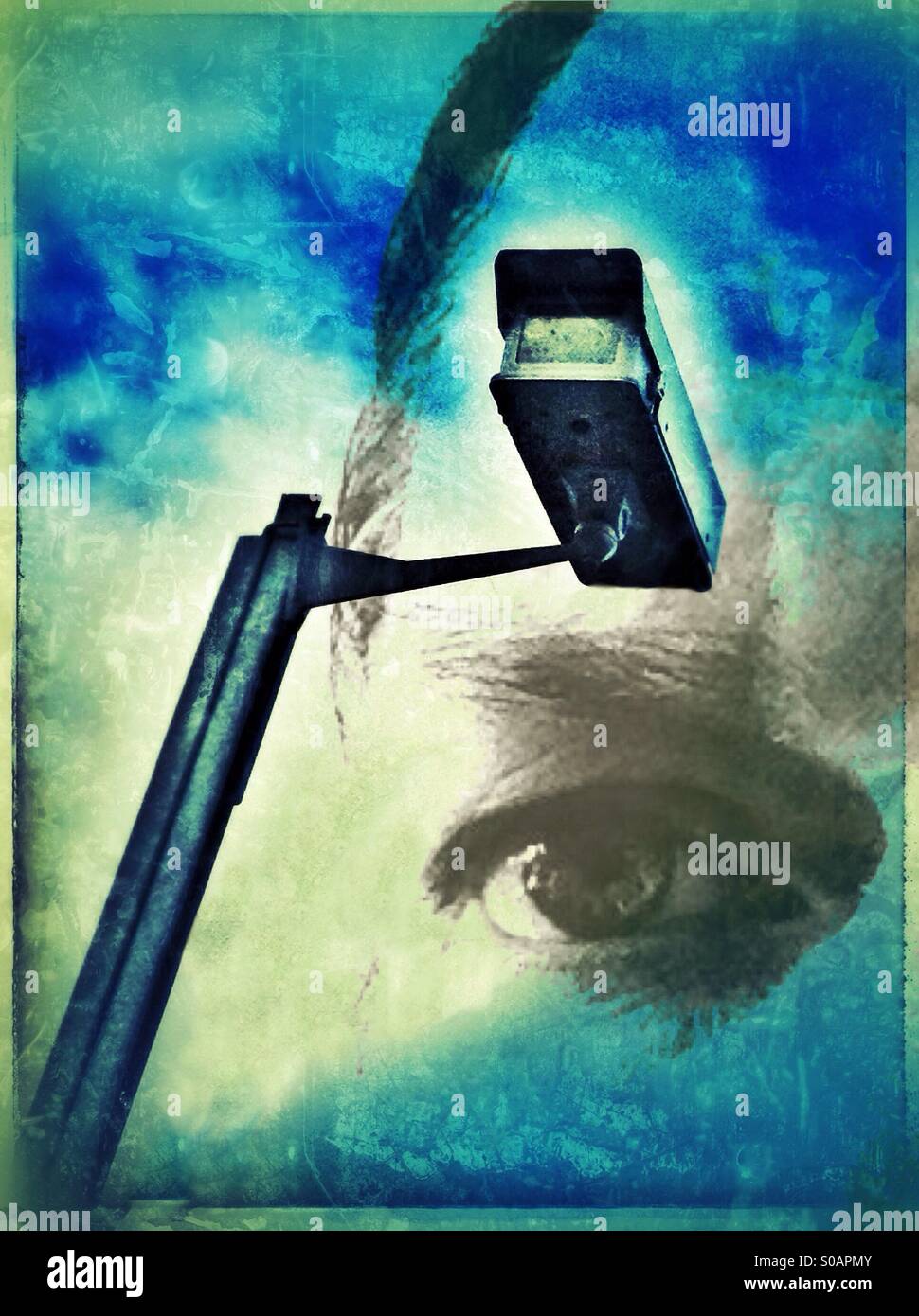 Overlay, man hi-res stock photography and images - Alamy