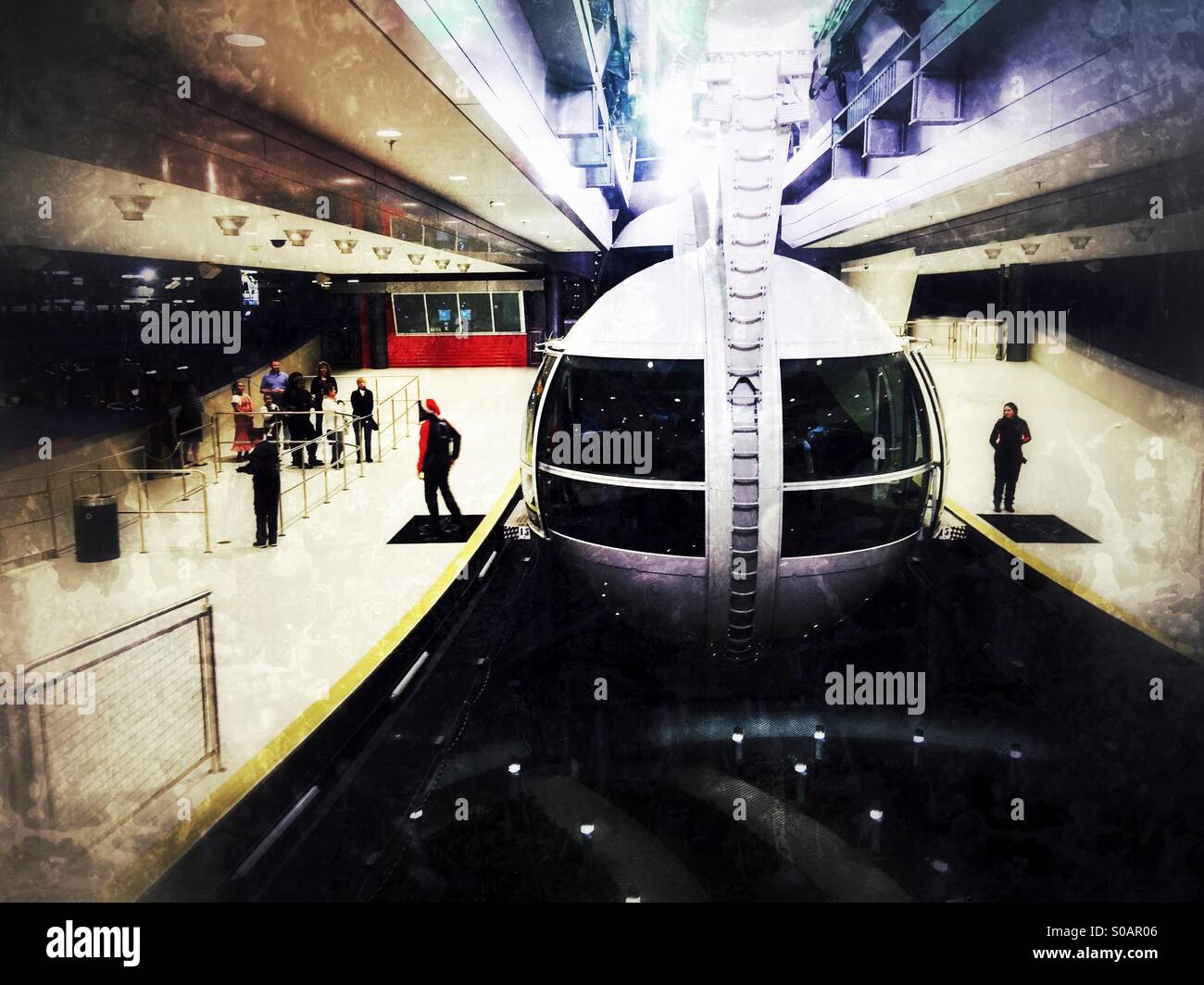 Passenger loading platform hi-res stock photography and images - Alamy
