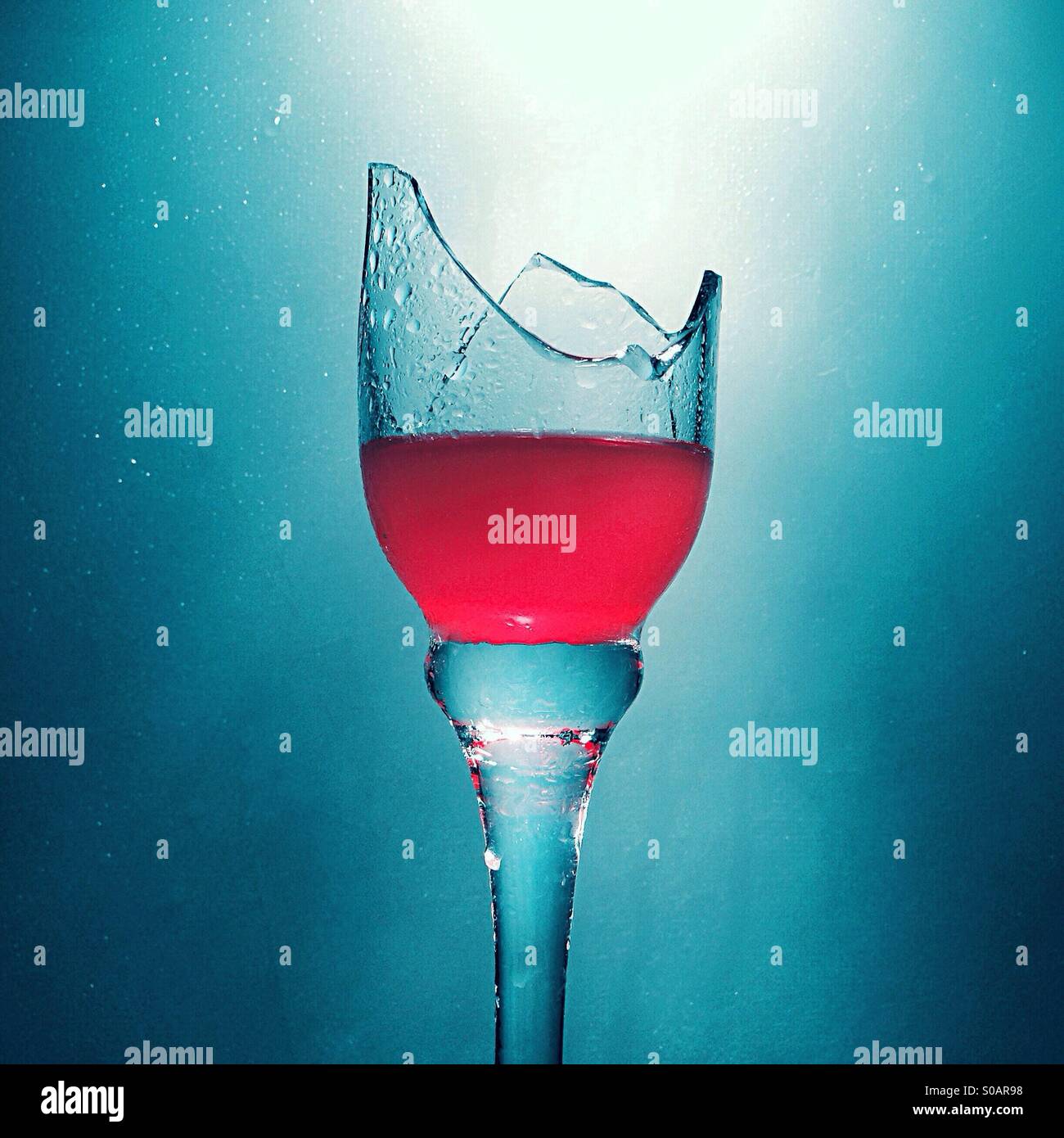 Broken Drink Glass High Resolution Stock Photography and Images - Alamy