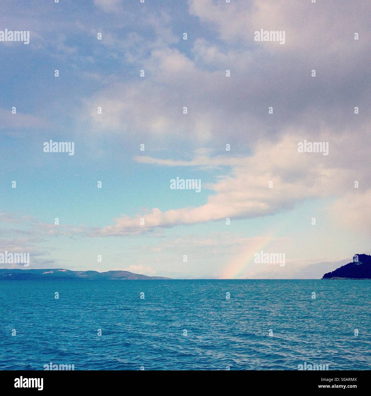 Ocean waves rainbow hi-res stock photography and images - Alamy