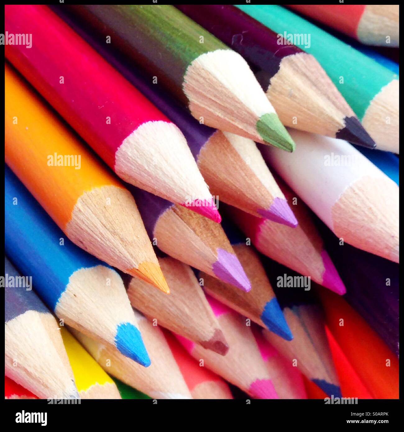 Stack of pencils hi-res stock photography and images - Alamy