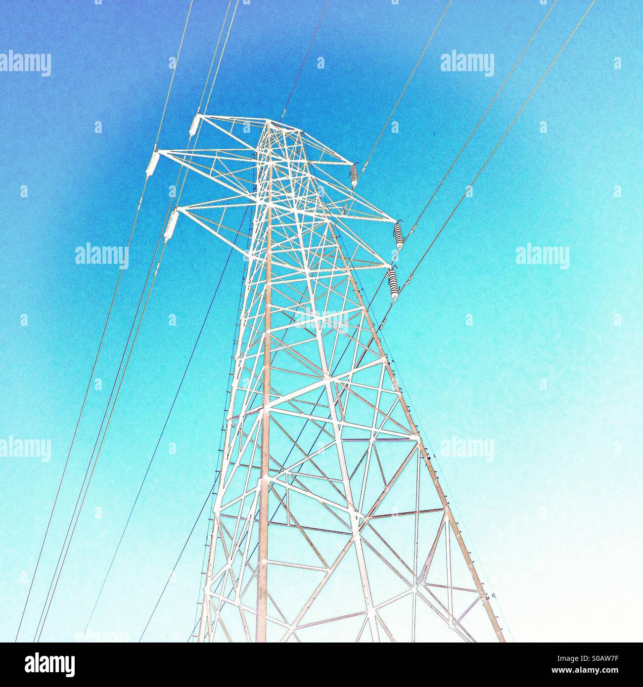 Tall pylons hi-res stock photography and images - Alamy
