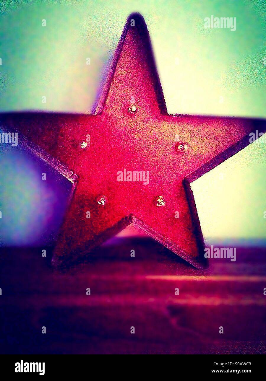 A rusty star Stock Photo - Alamy