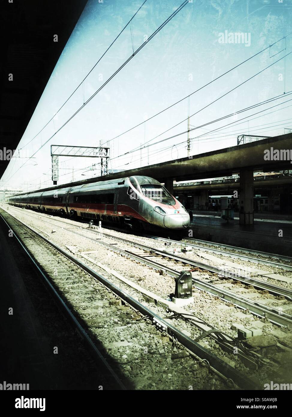 Fast trains in Europe Stock Photo - Alamy
