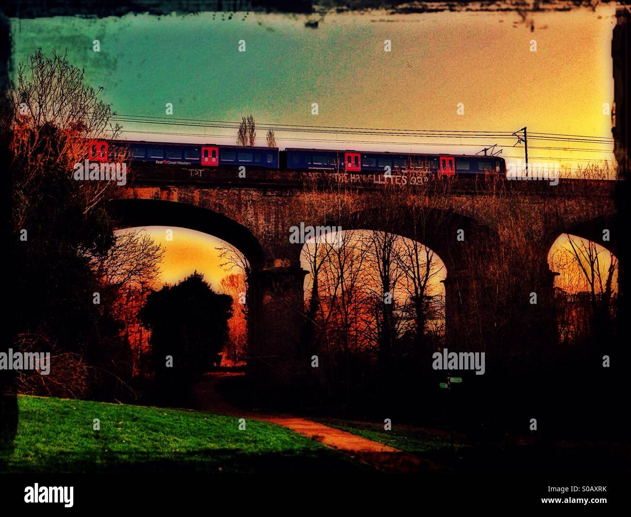 Hanwell viaduct hi-res stock photography and images - Alamy