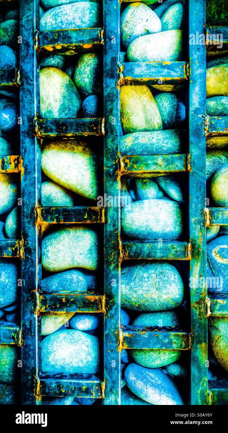 Caged rocks hi-res stock photography and images - Alamy