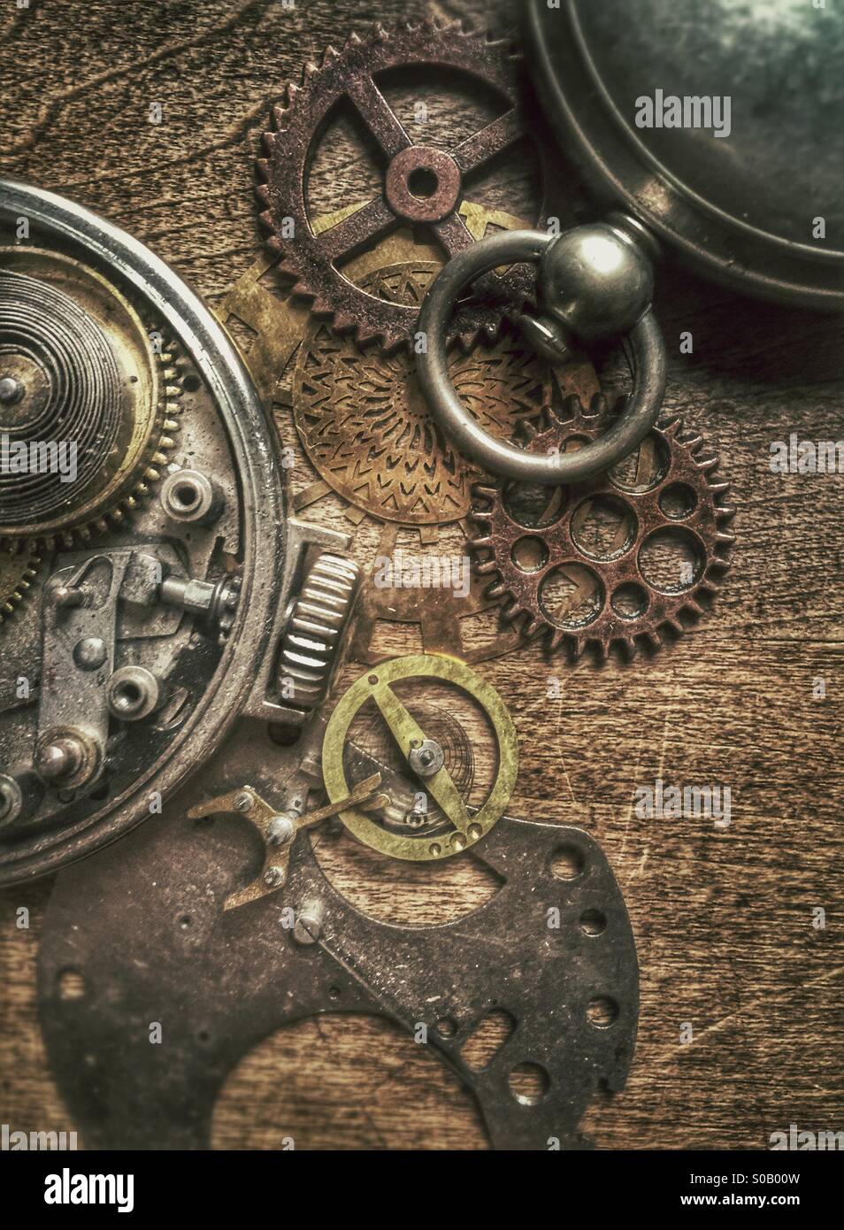 Watch parts hi-res stock photography and images - Alamy