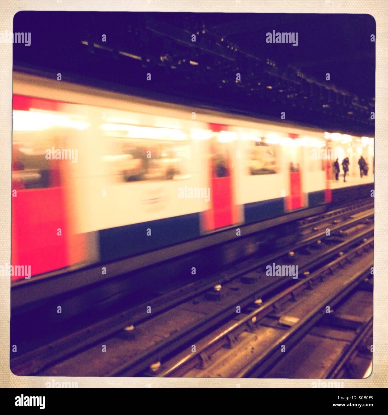 Tube train tfl hi-res stock photography and images - Alamy