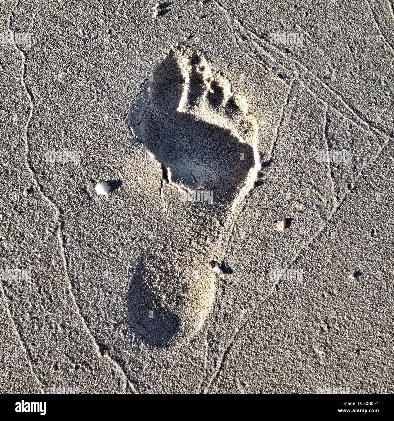 Feet and footprint hi-res stock photography and images - Alamy