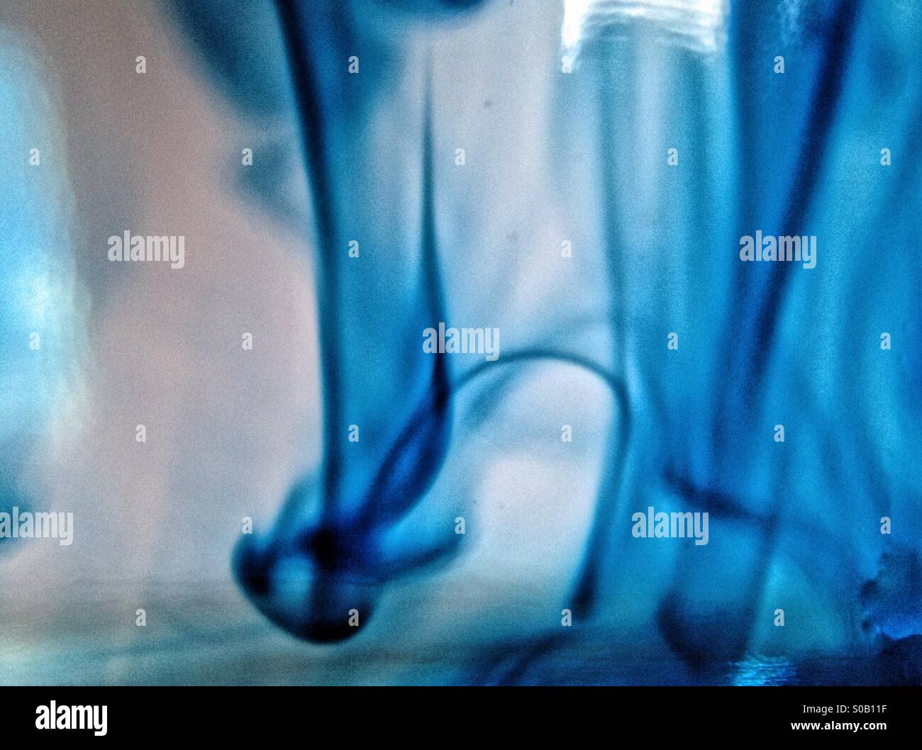 Dye in water Stock Photo - Alamy