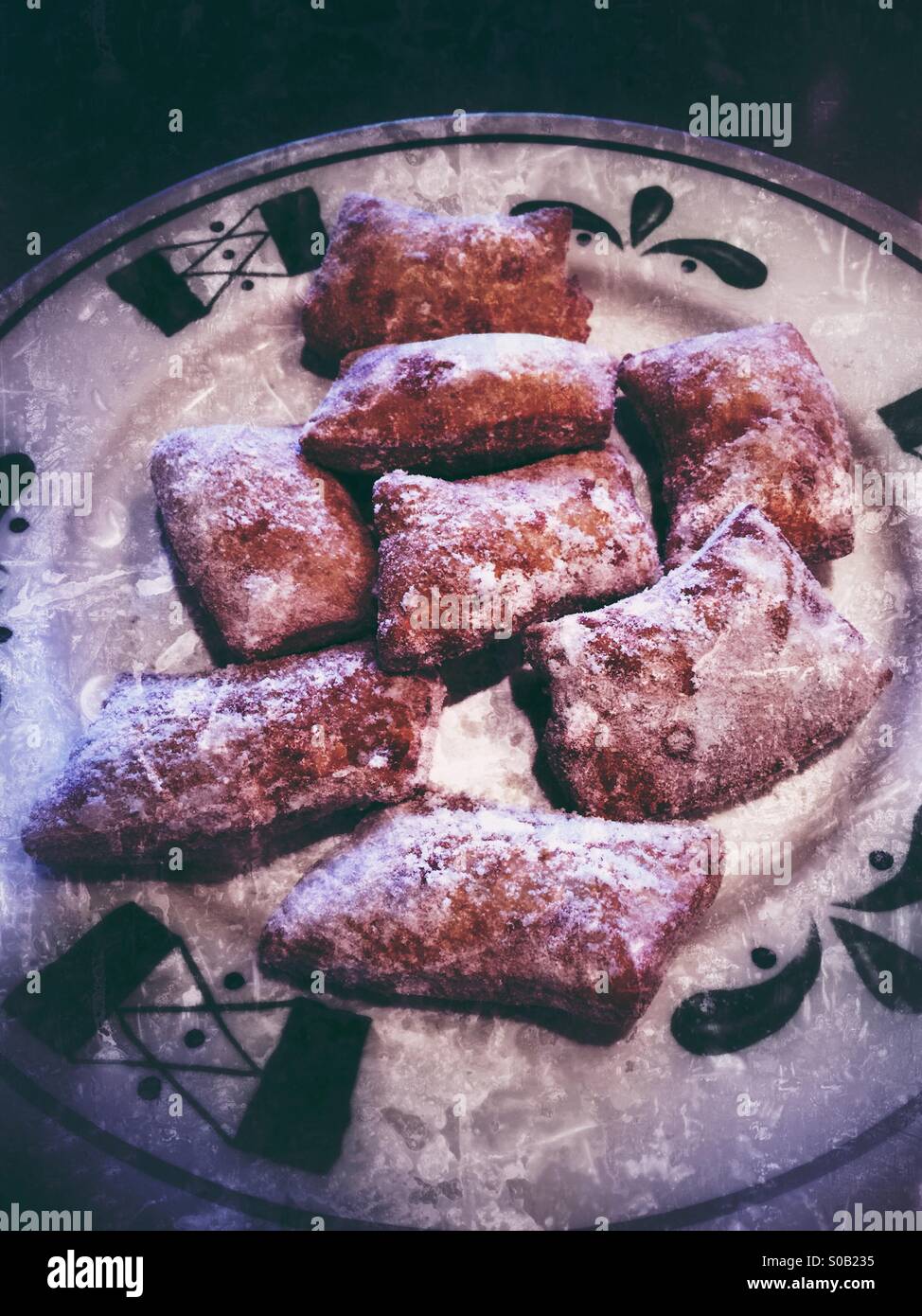 Italian Zeppoli sweets Stock Photo - Alamy