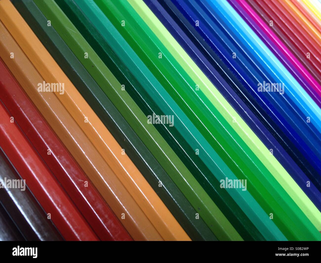 Color pencils set Stock Photo - Alamy