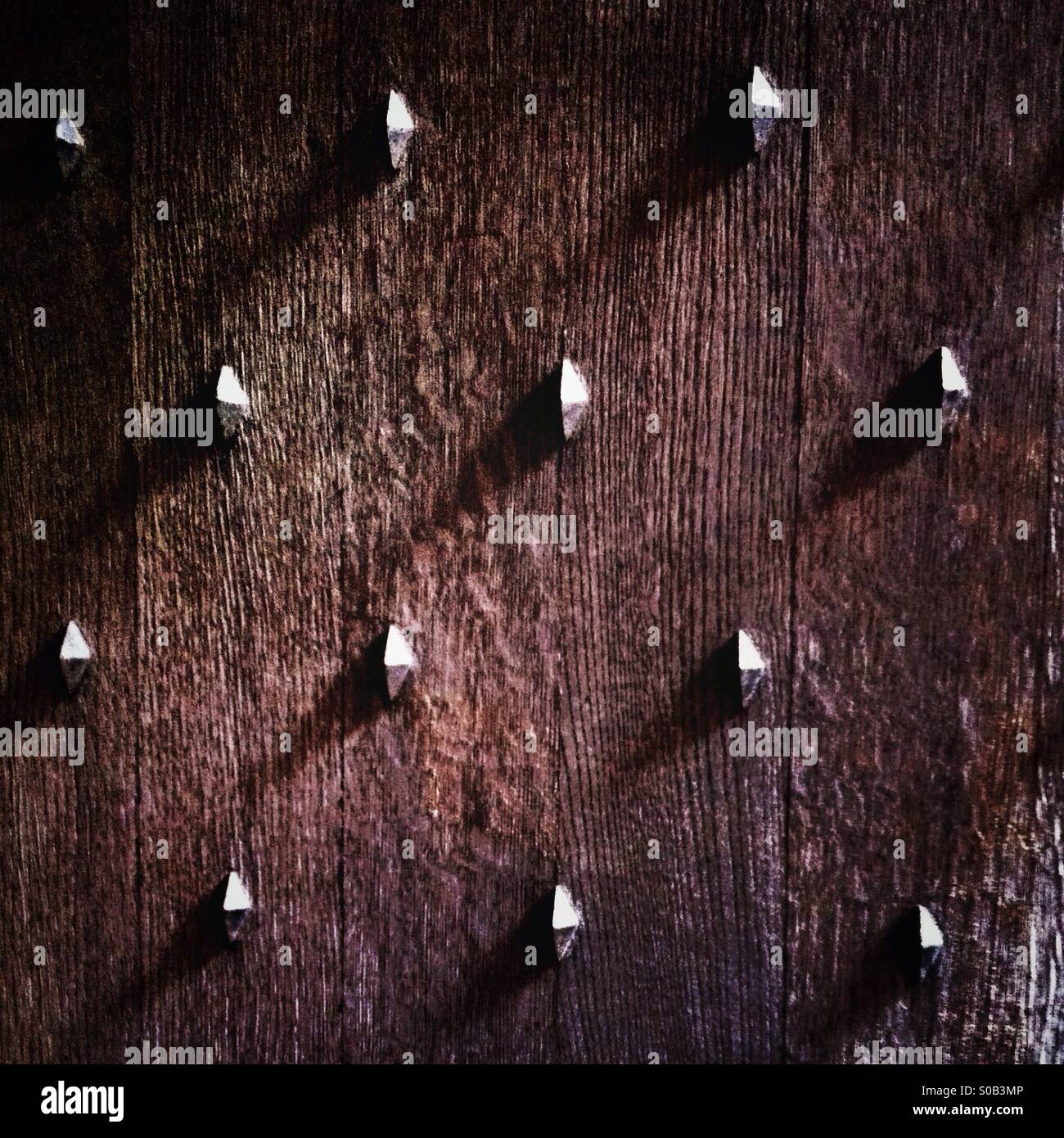 Medieval castle metal door hi-res stock photography and images - Alamy