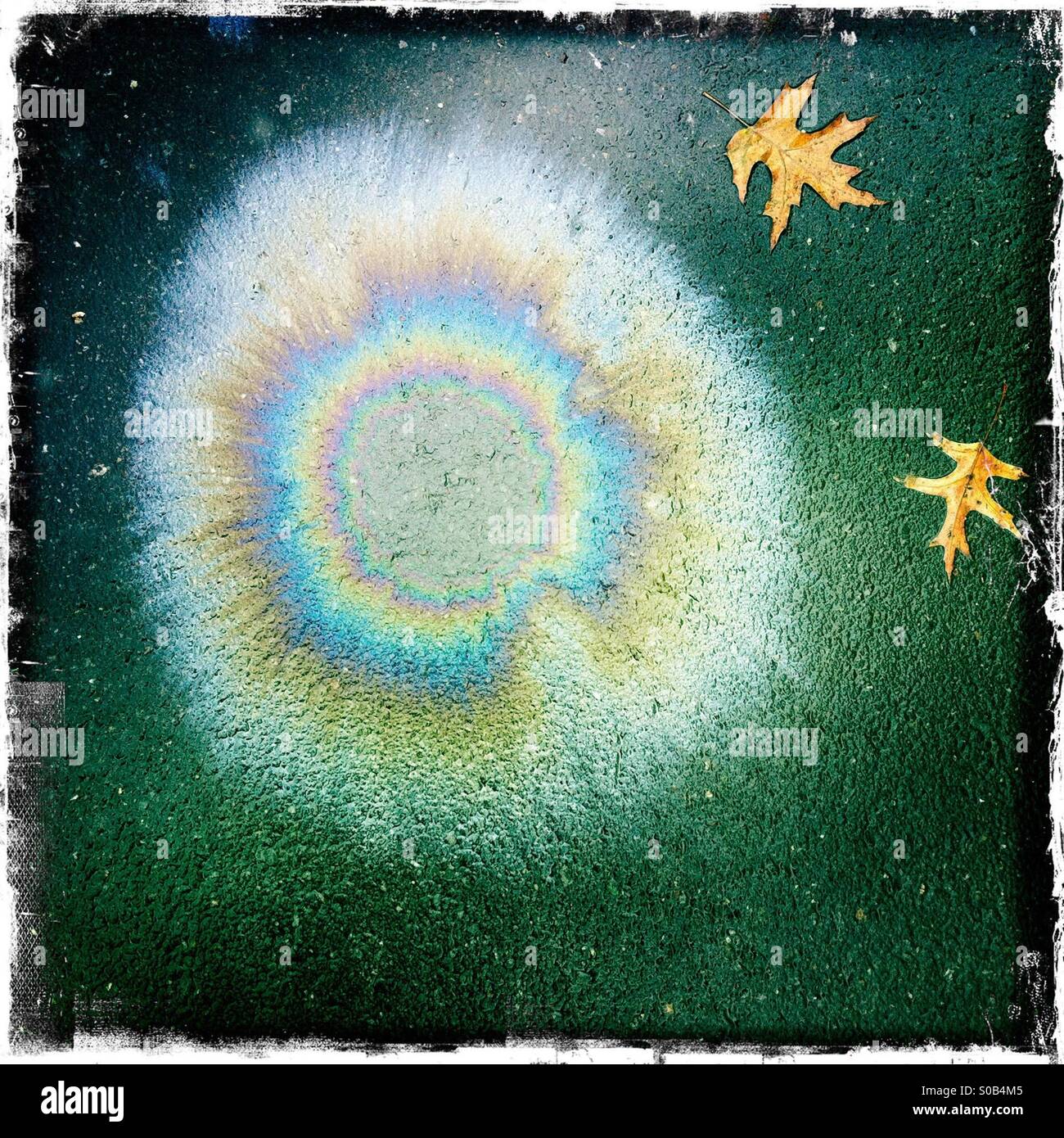 Oil stain hi-res stock photography and images - Alamy