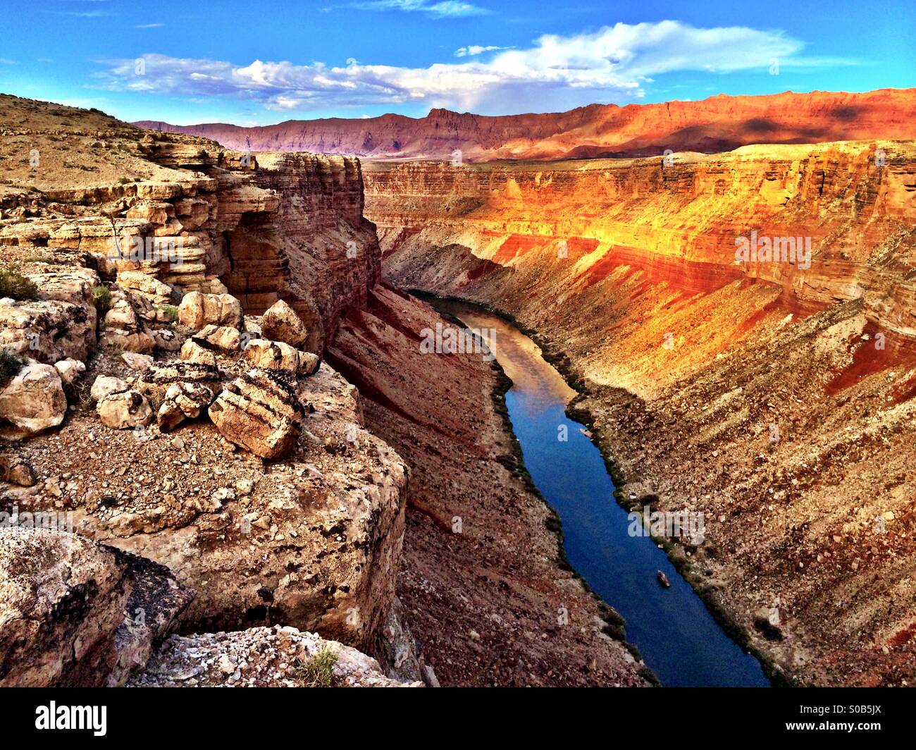Colorado River view Stock Photo - Alamy