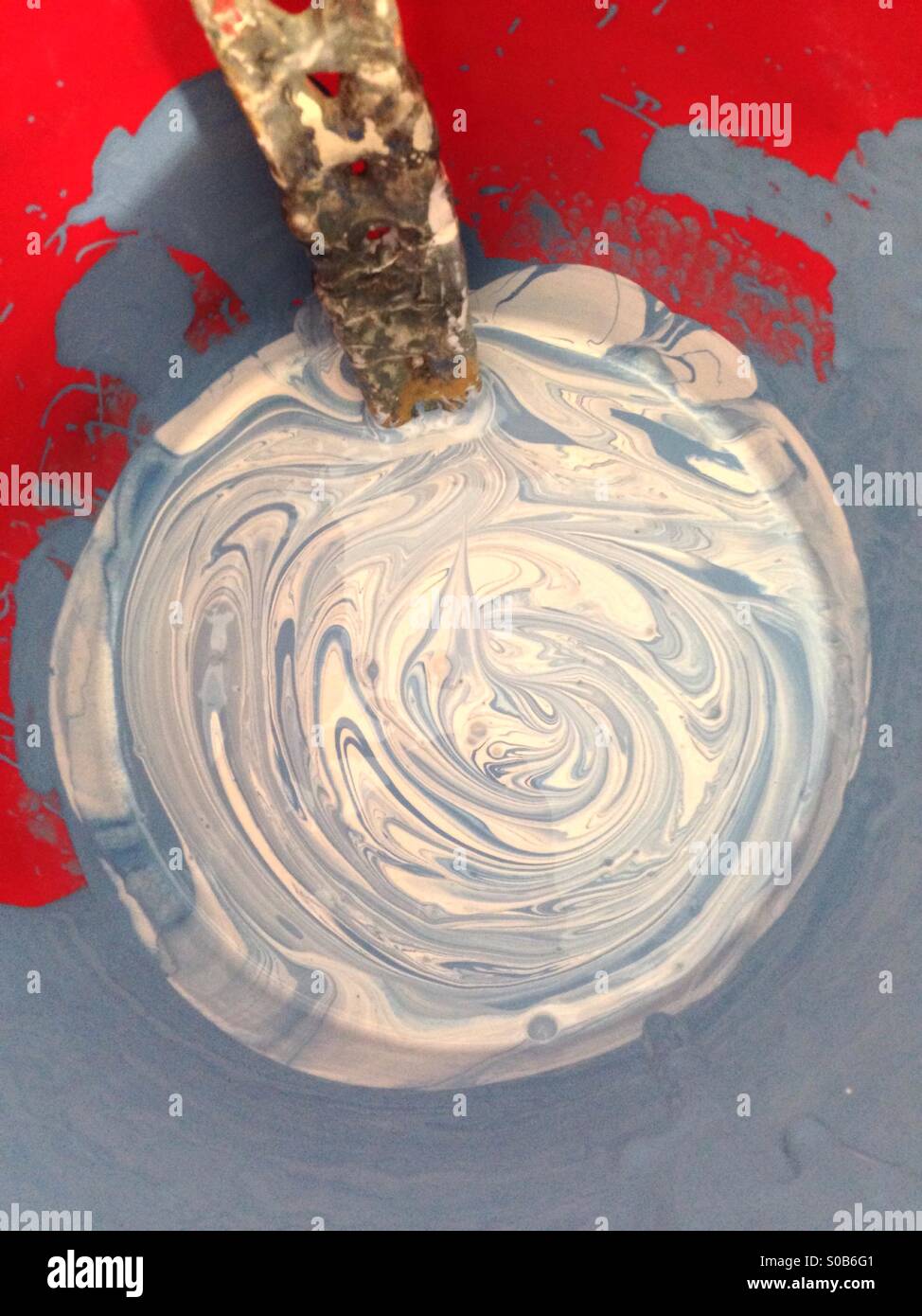 Swirl of paint hi-res stock photography and images - Alamy