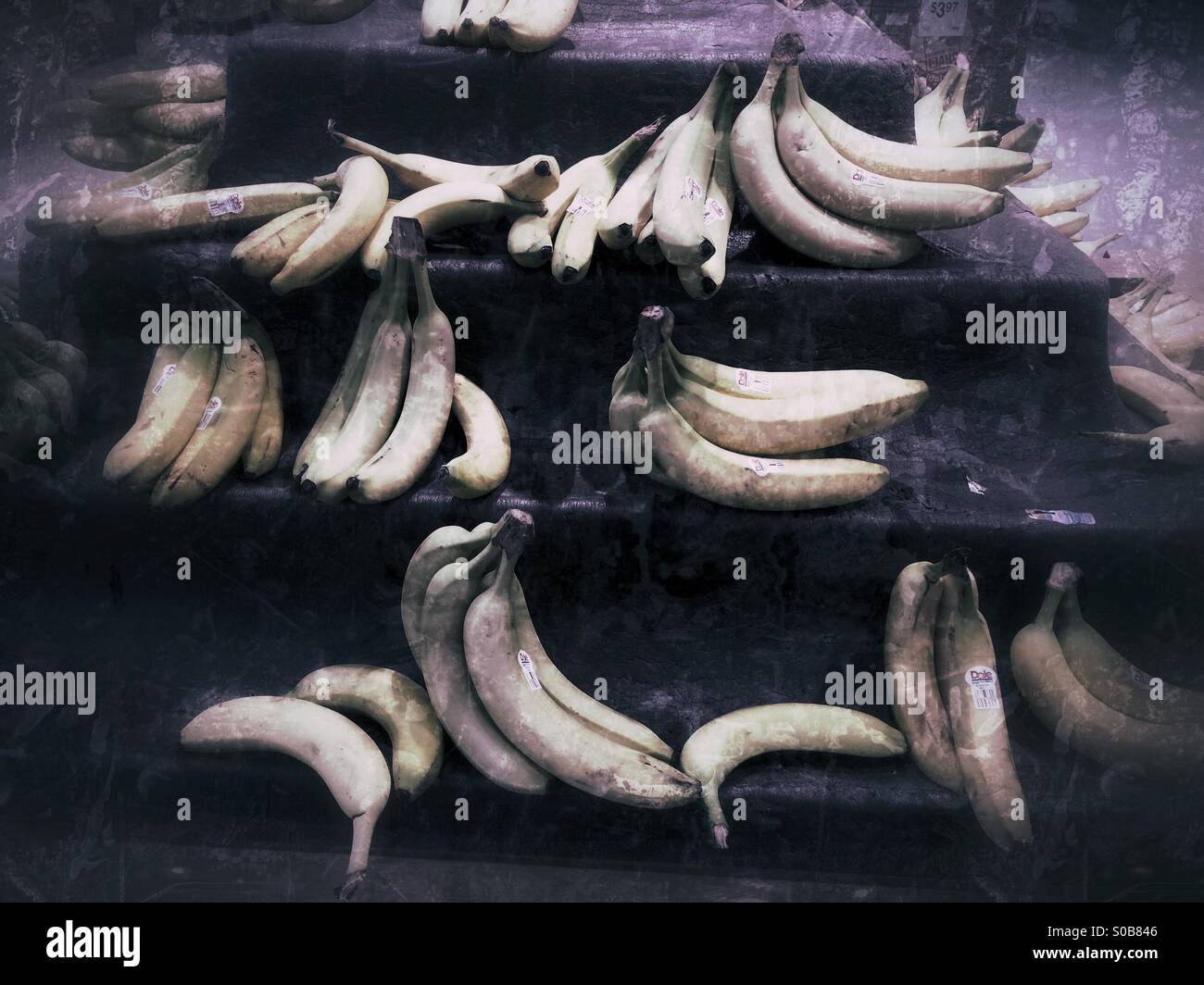 Bananas display hi-res stock photography and images - Alamy