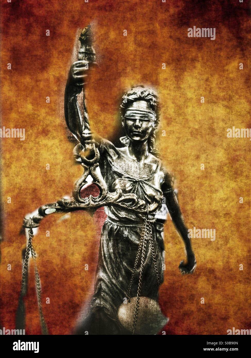 Blind justice hi-res stock photography and images - Alamy