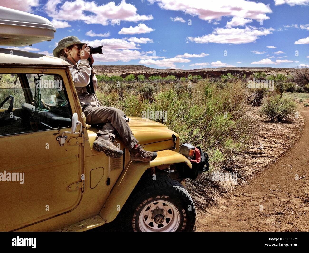 Back of jeep hi-res stock photography and images - Alamy