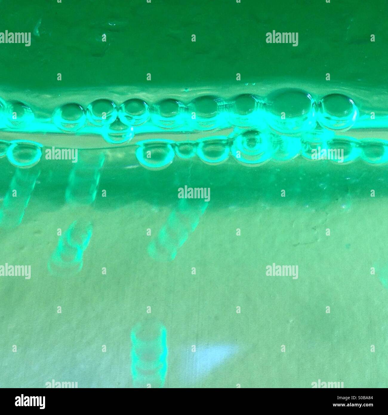 Green and bubbles hi-res stock photography and images - Alamy