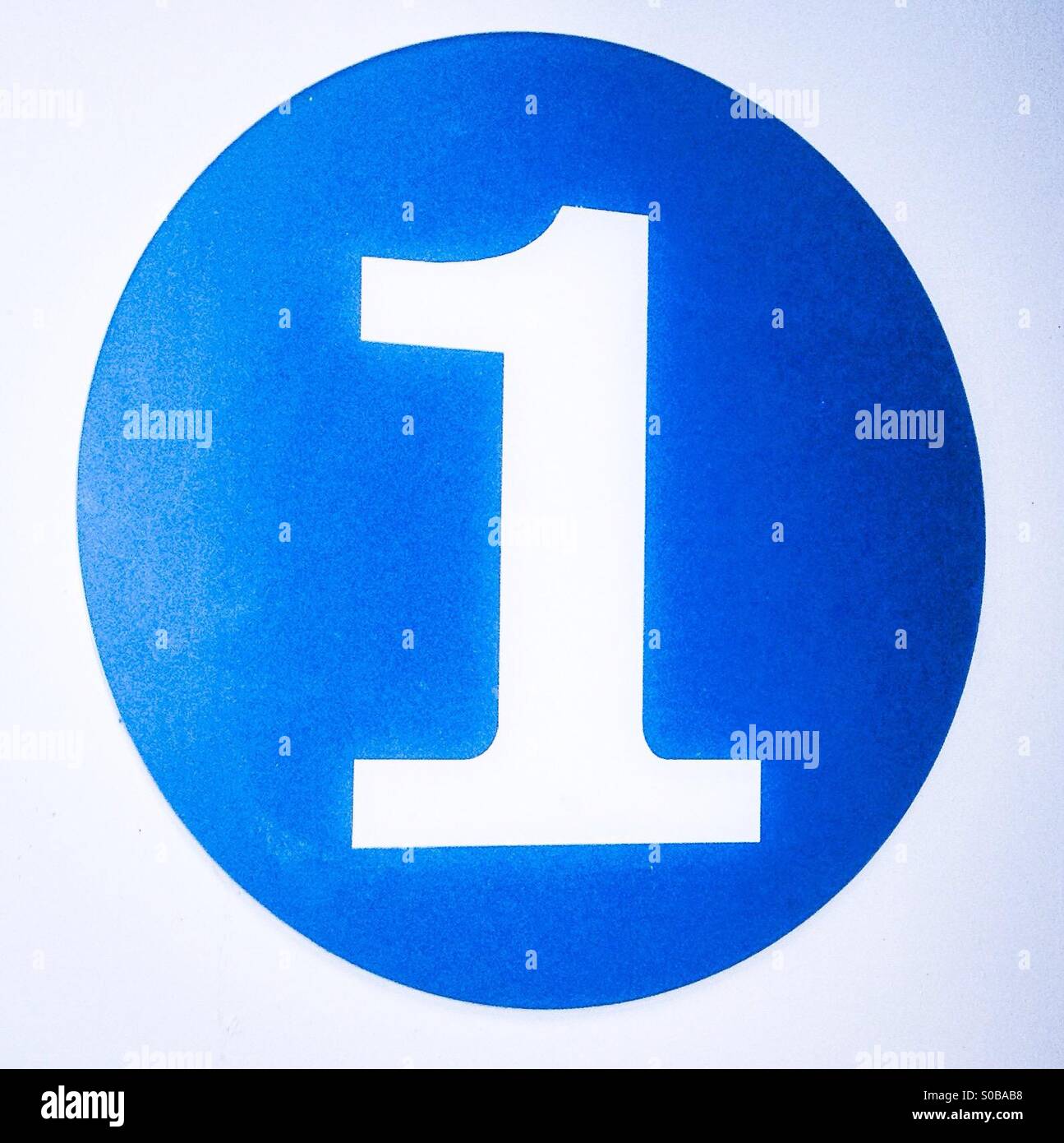 Numbered sign hi-res stock photography and images - Alamy