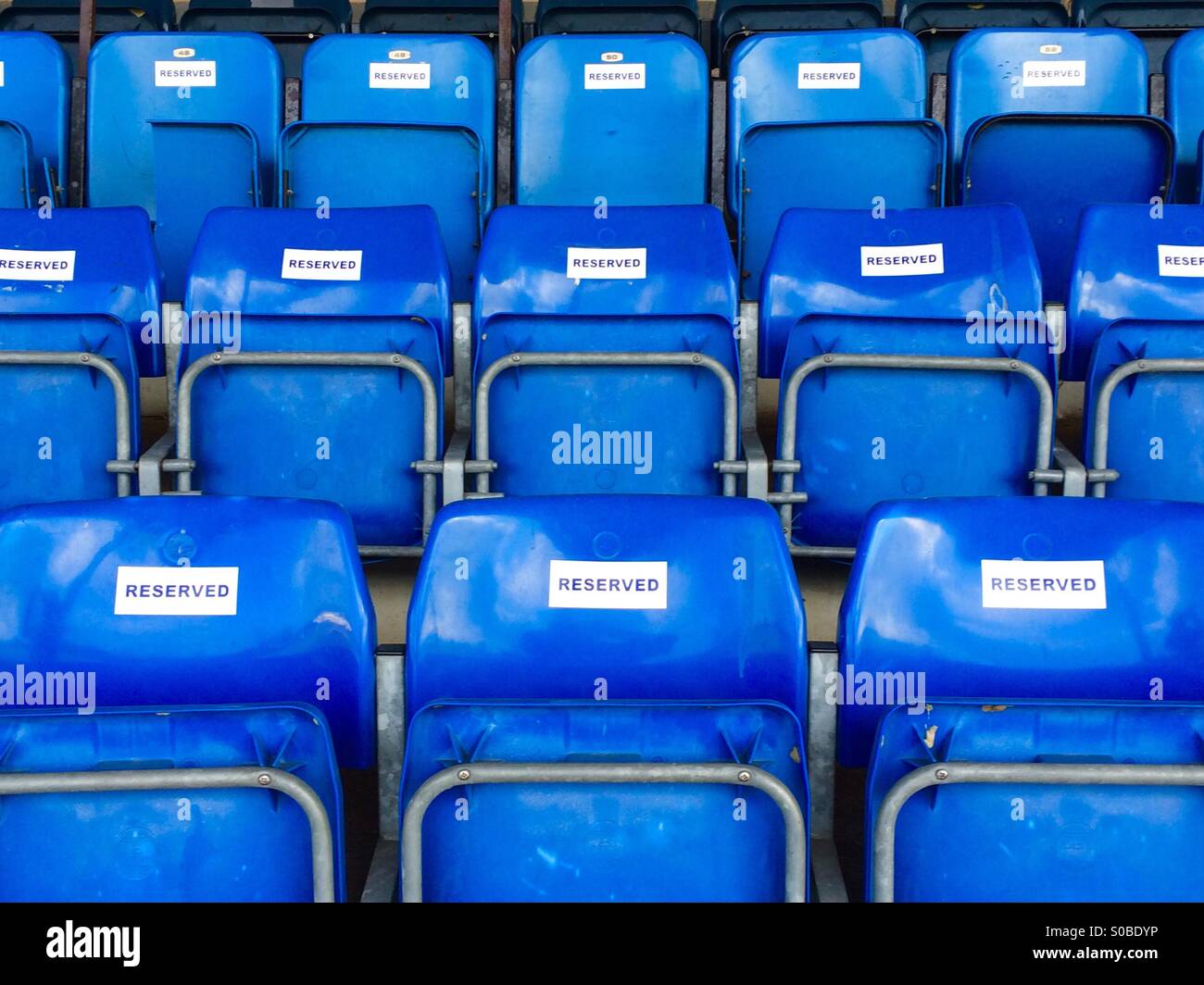 Reserved seats hi-res stock photography and images - Alamy