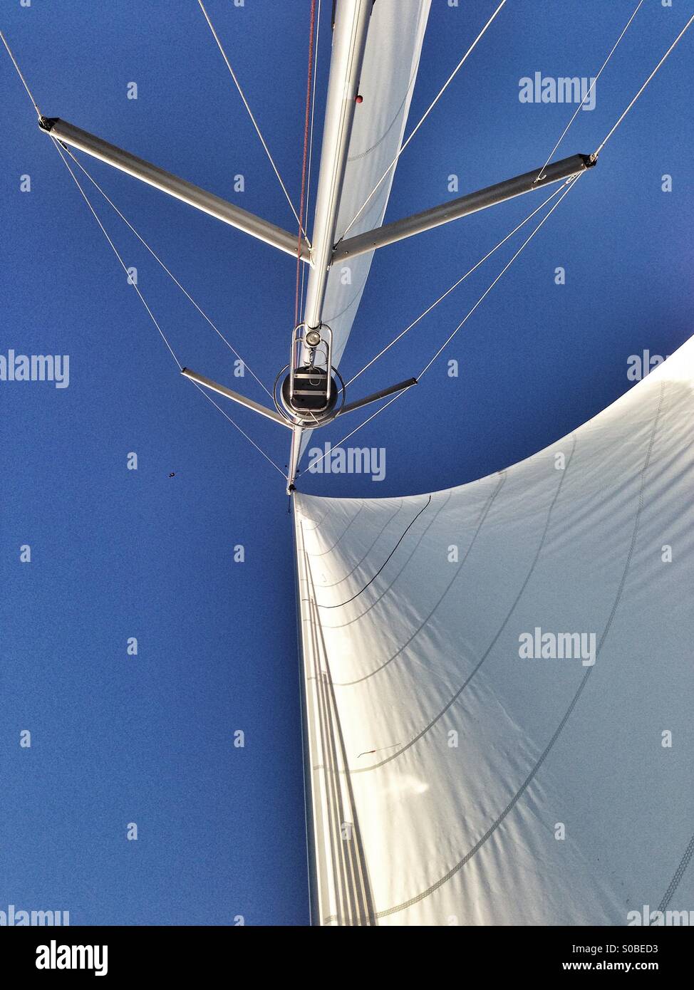 Sails in the wind Stock Photo - Alamy