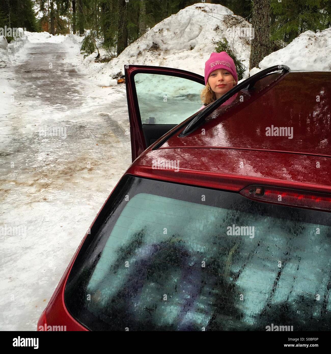 Funny car stuck hi-res stock photography and images - Alamy