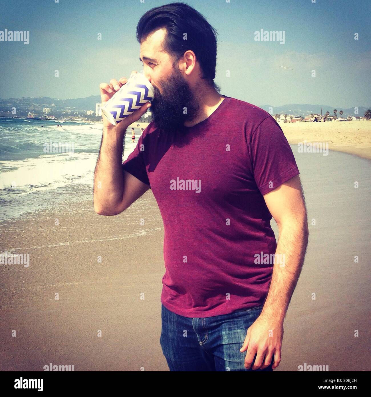 Good time at the beach hi-res stock photography and images - Alamy