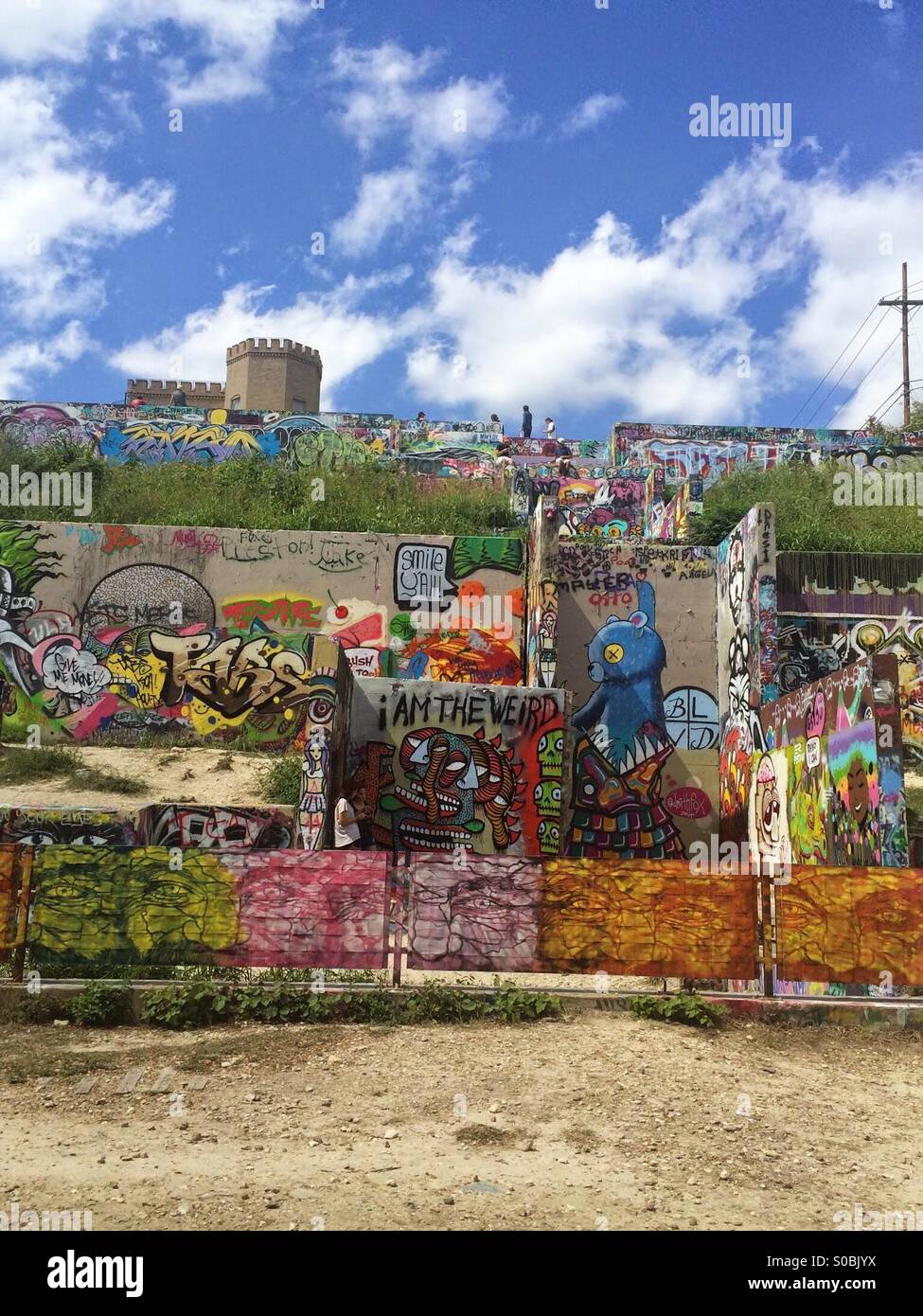 Austin tx graffiti hi-res stock photography and images - Alamy