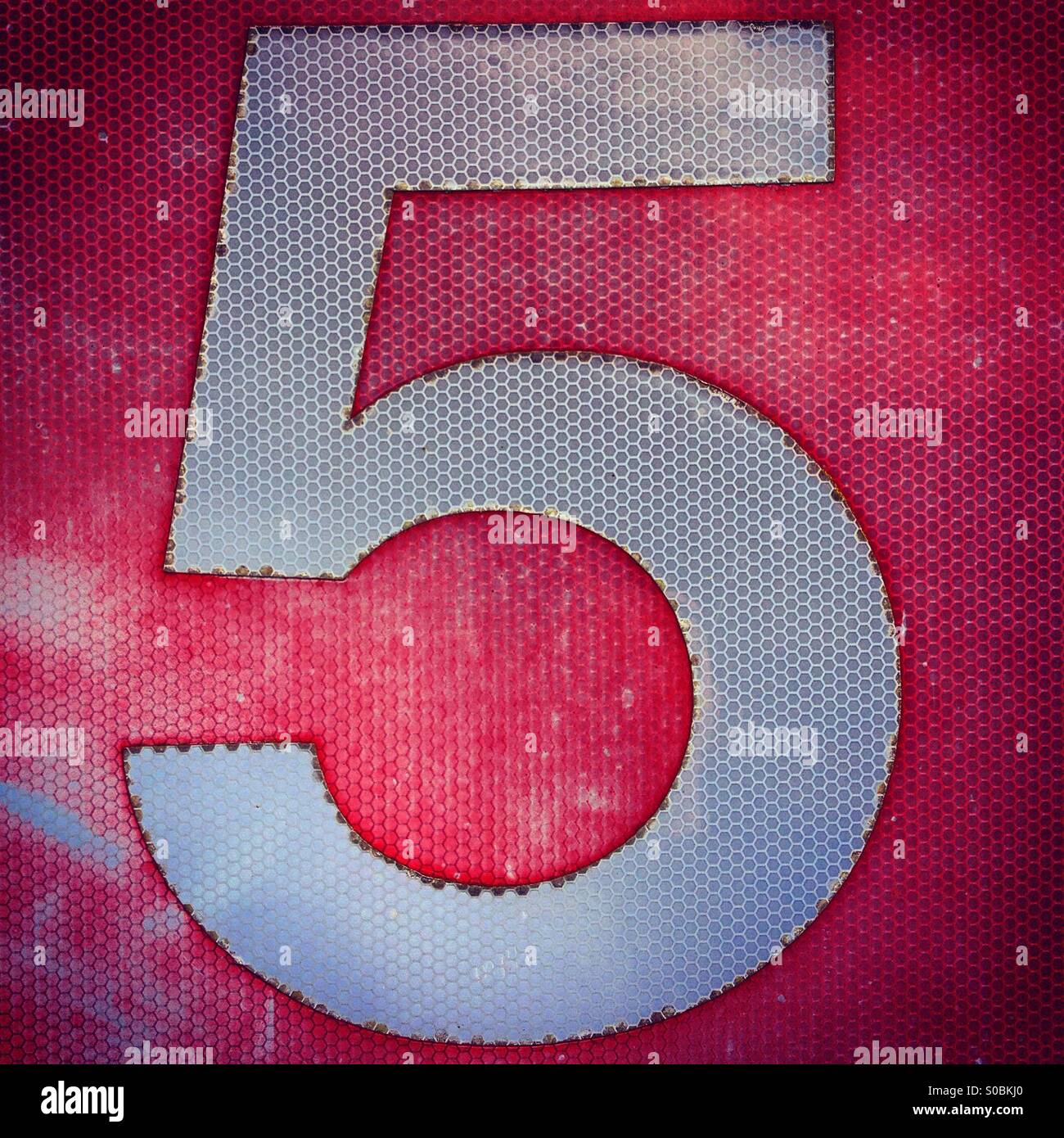 Number fives hi-res stock photography and images - Alamy