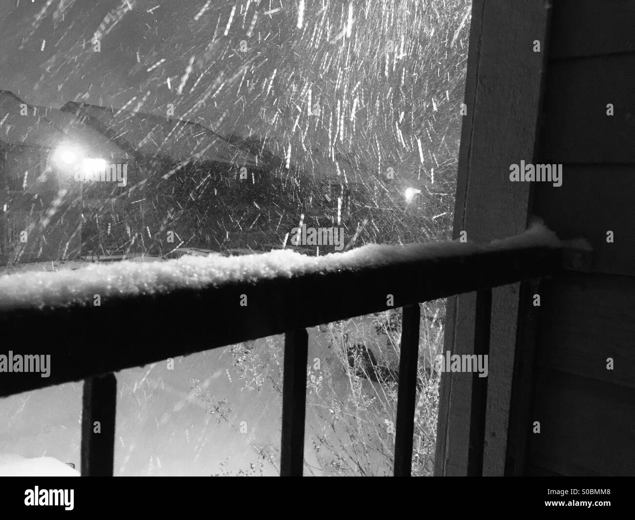 Midnight snow hi-res stock photography and images - Alamy