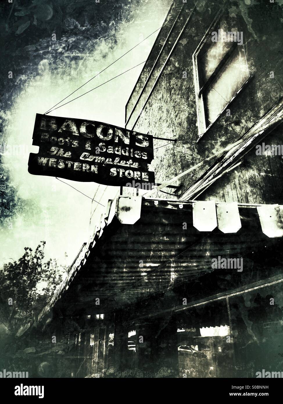 Antique Western Store Stock Photo - Alamy