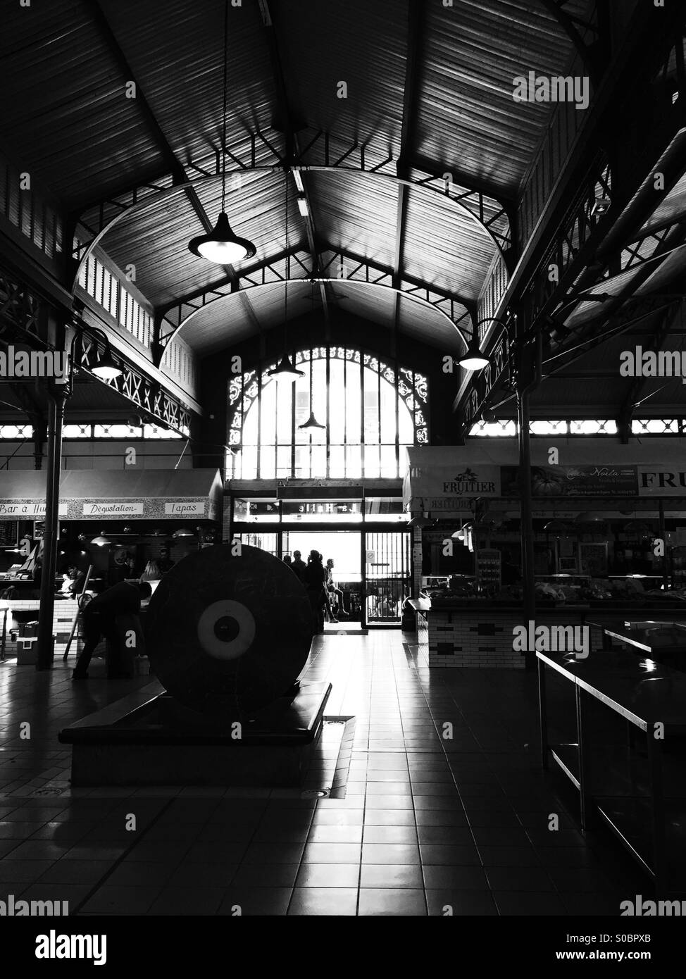 Black and white market Black and White Stock Photos & Images - Alamy