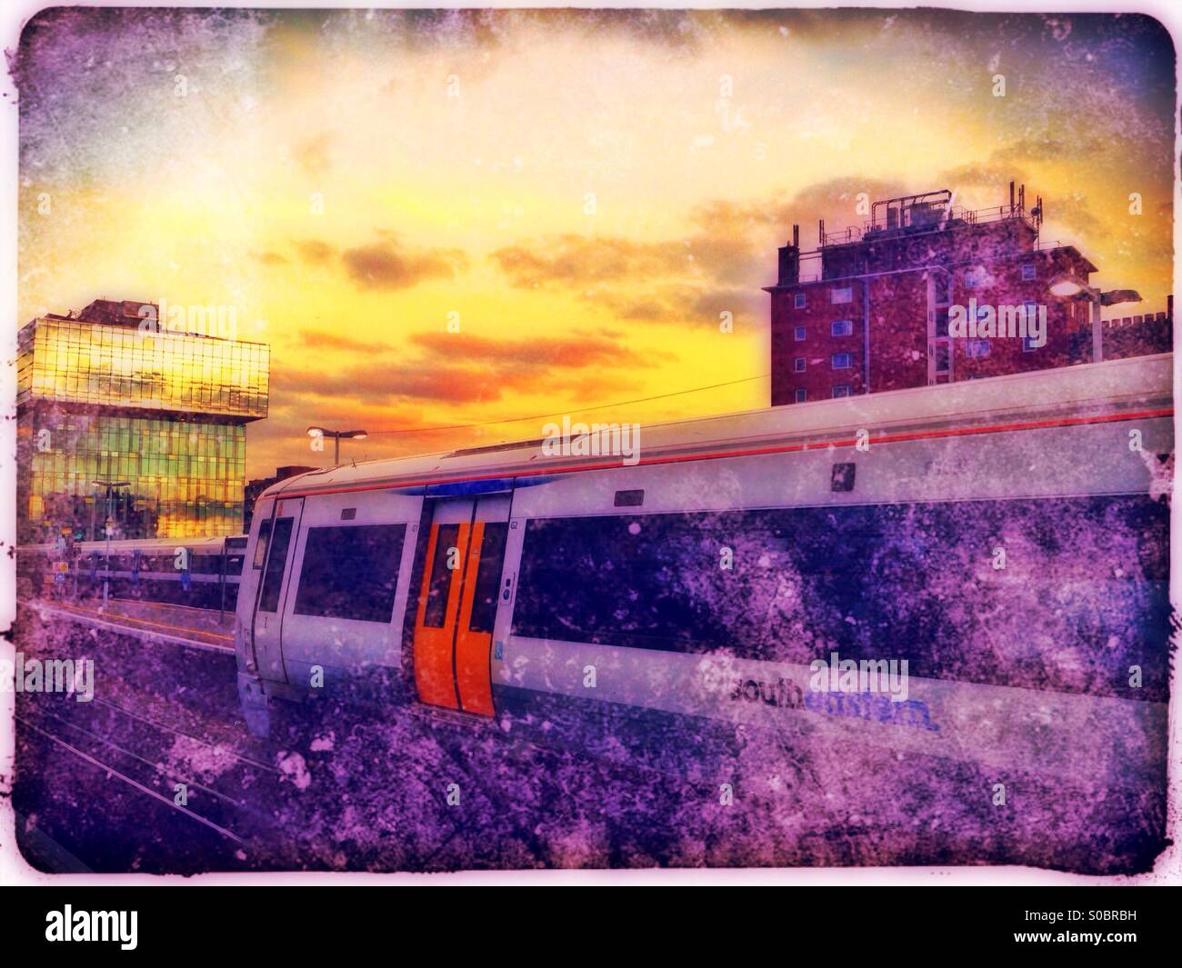 Southeastern train motion hi-res stock photography and images - Alamy