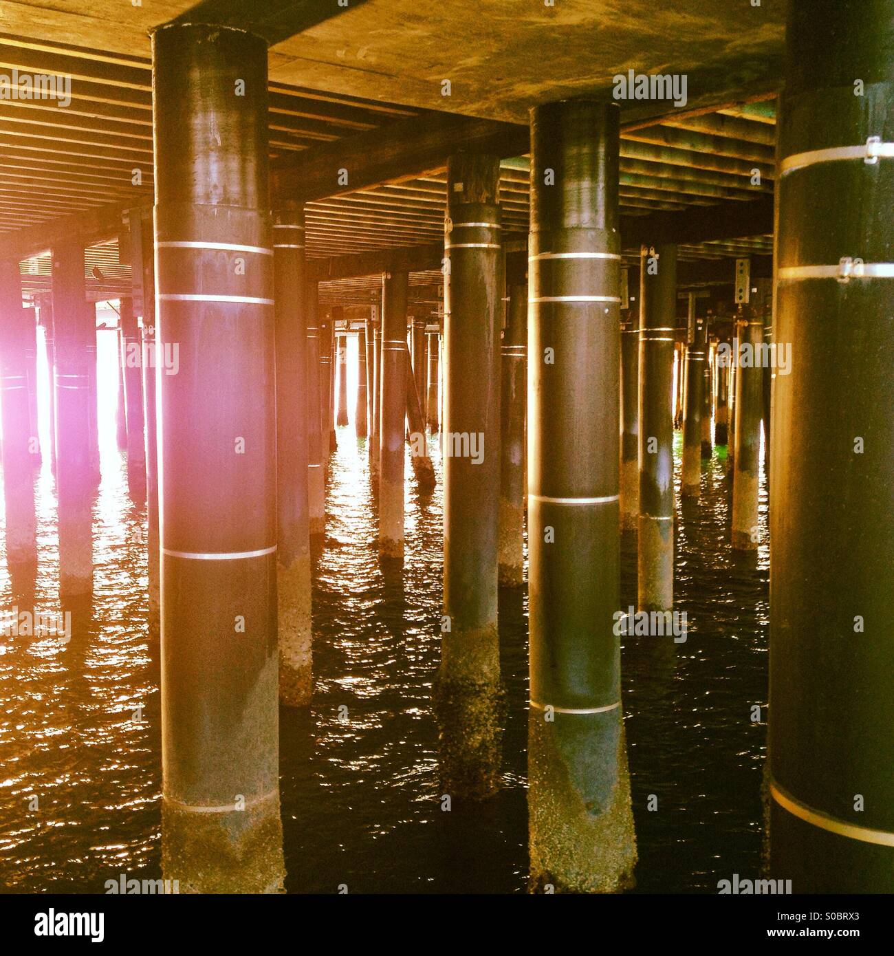 Sterns wharf pier hi-res stock photography and images - Alamy