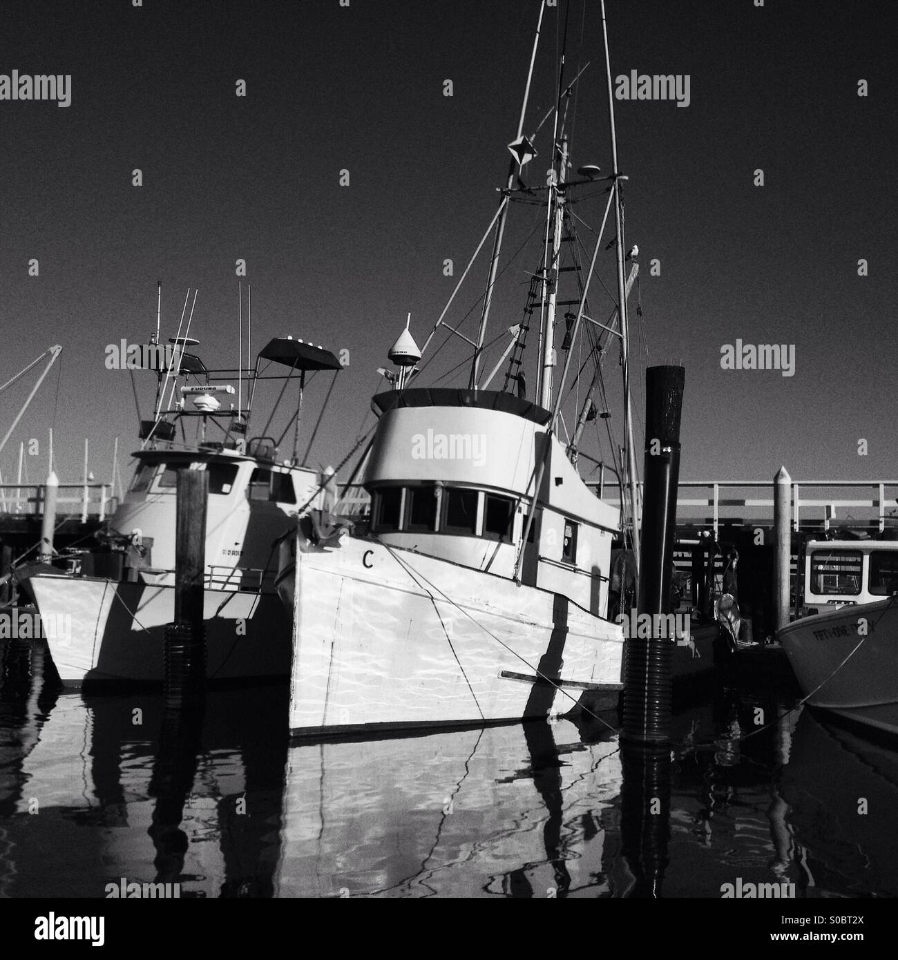 Santa barbara boats hi-res stock photography and images - Alamy