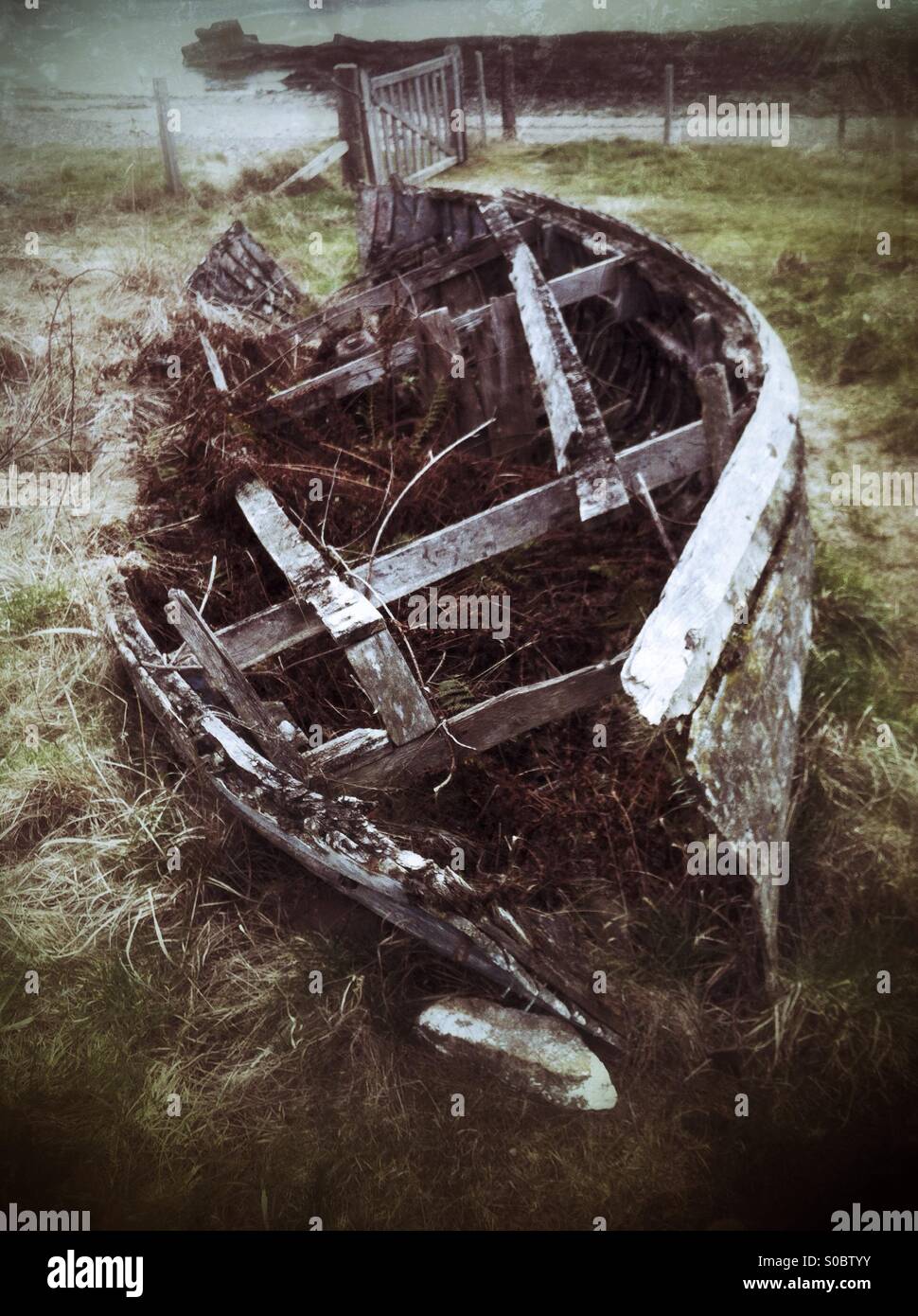 Rotten Wooden Boat Stock Photos & Rotten Wooden Boat Stock Images - Alamy
