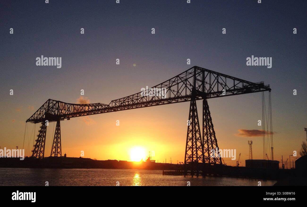 The Tees Transporter Bridge High Resolution Stock Photography and ...