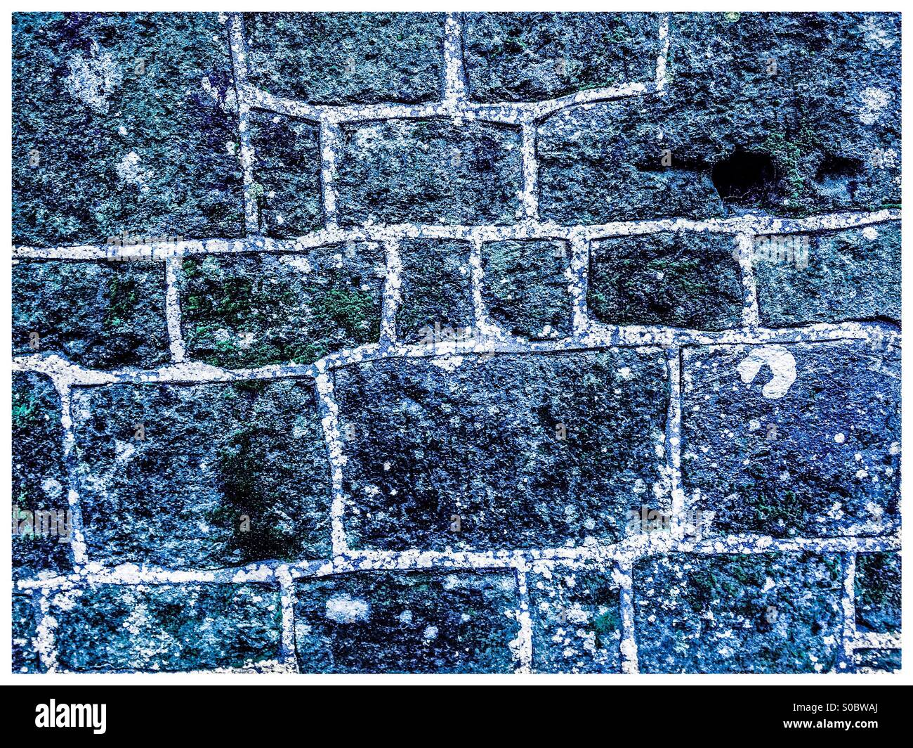 Blue stone hi-res stock photography and images - Alamy