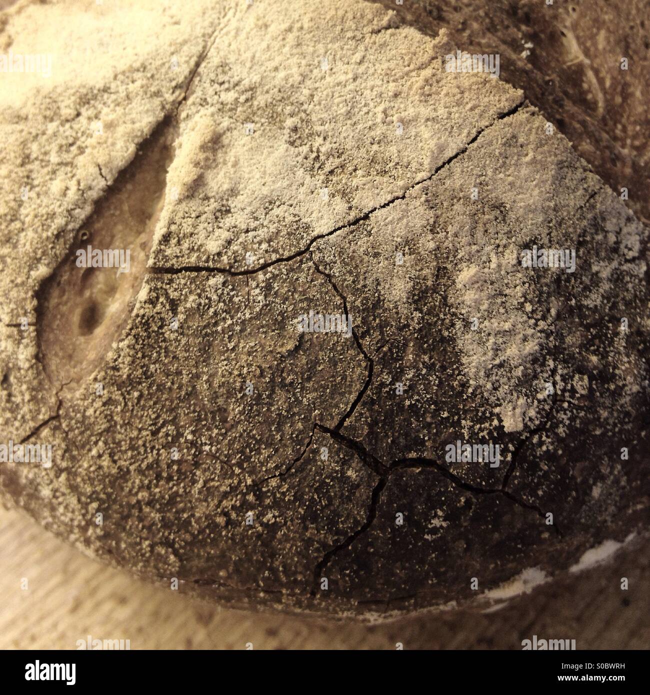 Cracked Bread High Resolution Stock Photography and Images - Alamy