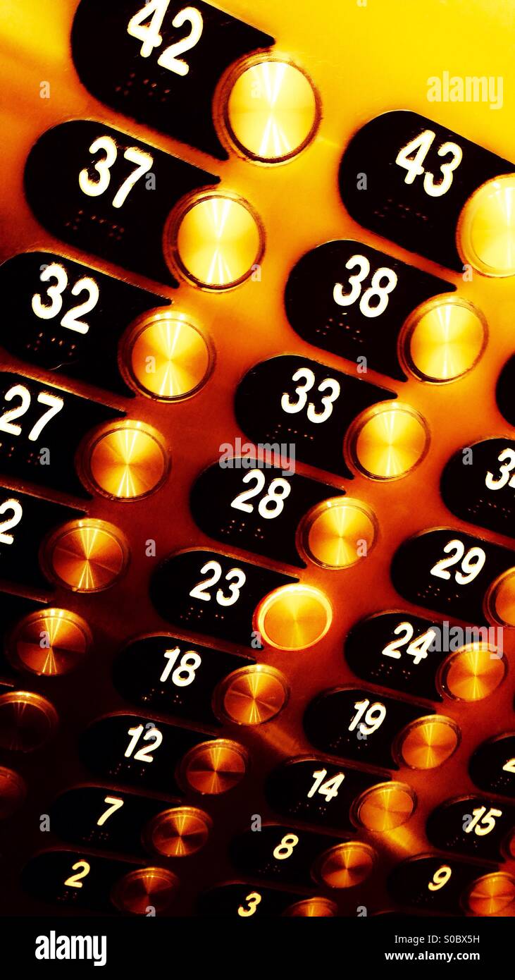 Levels and numbers hi-res stock photography and images - Alamy